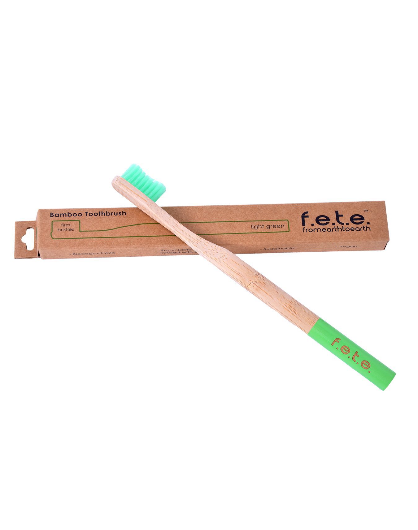 survival-32. f.e.t.e Bamboo Toothbrush Display