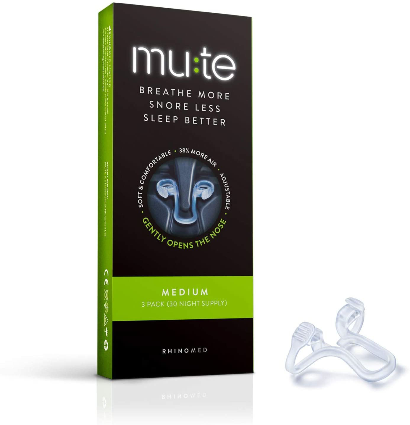 survival-32. Mute Nasal Device 3 Pack (30 Day Supply)