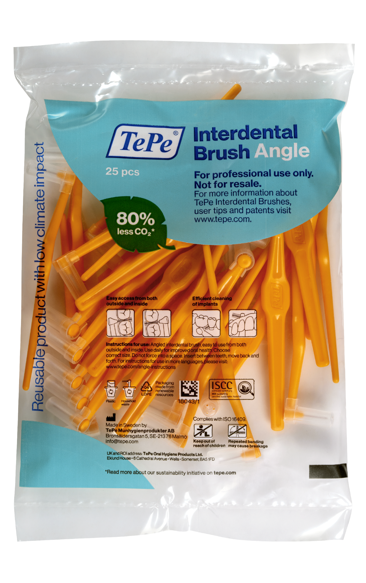 survival-32. TePe Angle Bulk Pack