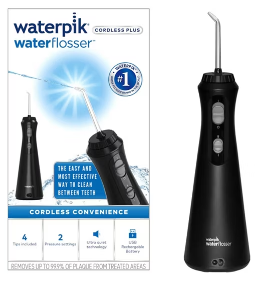 survival-32. Waterpik Cordless Plus Flosser (USB Chargeable)